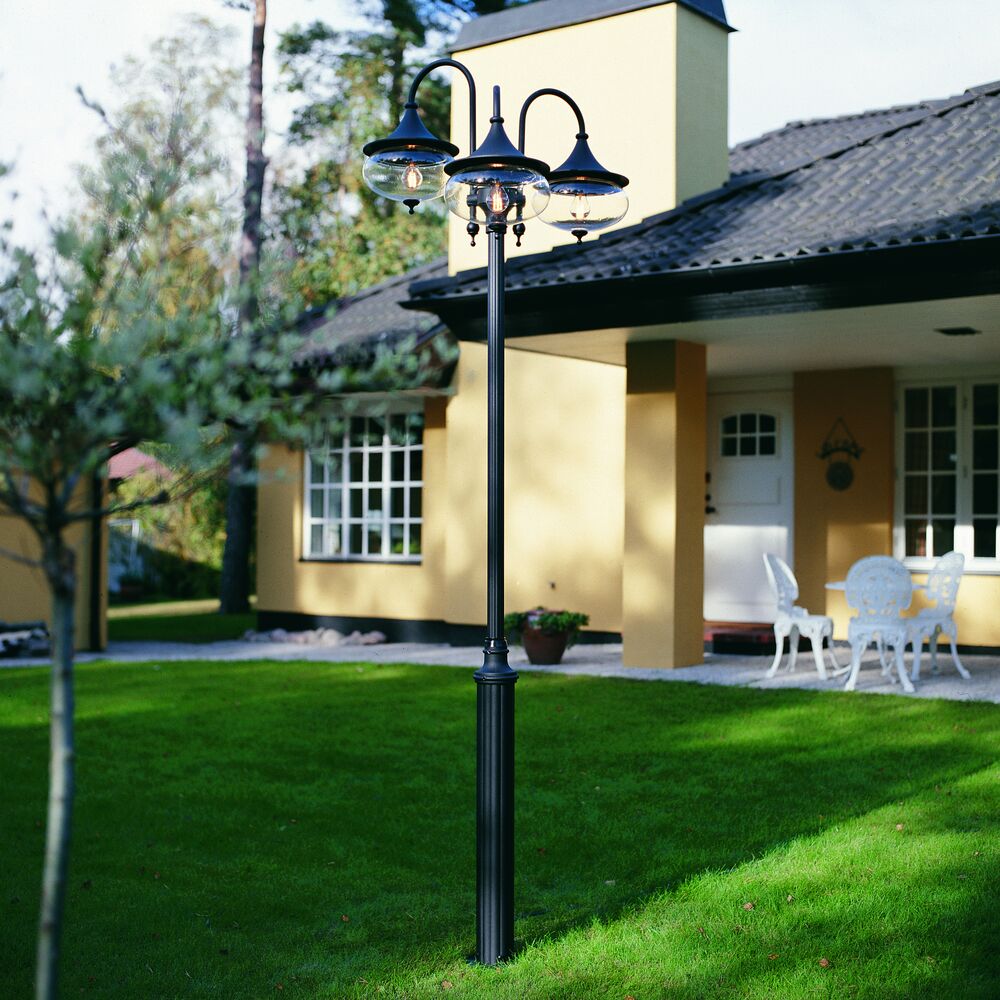 Libra Triple Head - Matt Black | Konstsmide